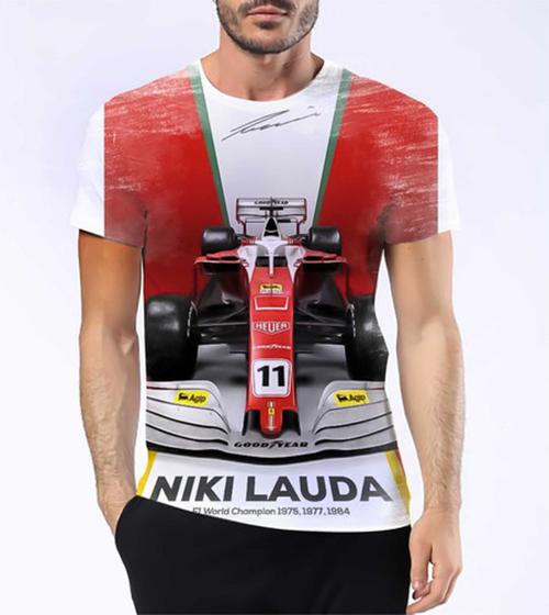 Camisa Camiseta Andreas Nikolaus Lauda Niki Piloto F1 Hd 5 - Estilo ...