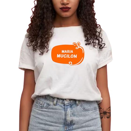 Camisa Camiseta Frase Engraçada Maria e Mario Mucilon Novinho Carnaval ...