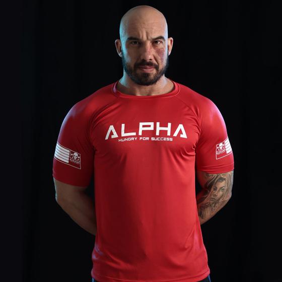 Camisa Camiseta Masculina Dry Fit Treino Academia Musculação - ALFA ...
