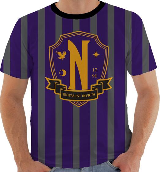 Camisa camiseta Wandinha Vandinha Wednesday Serie Familia Adams ...