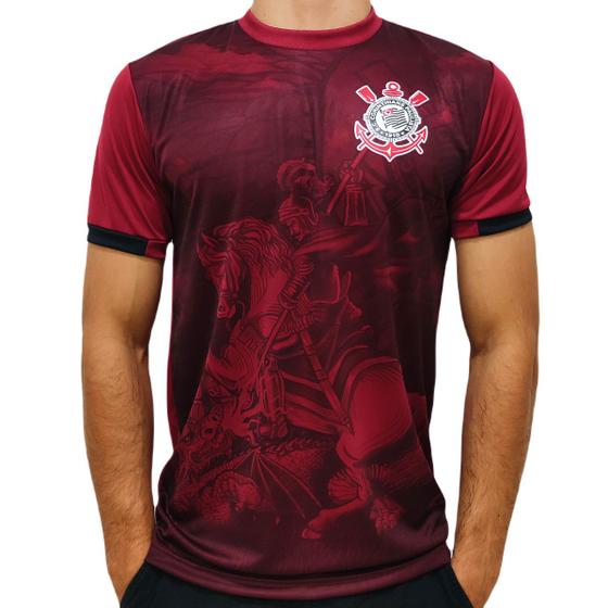 Camisa Corinthians São Jorge Saint - Masculino - SPR - Camisa de Time ...