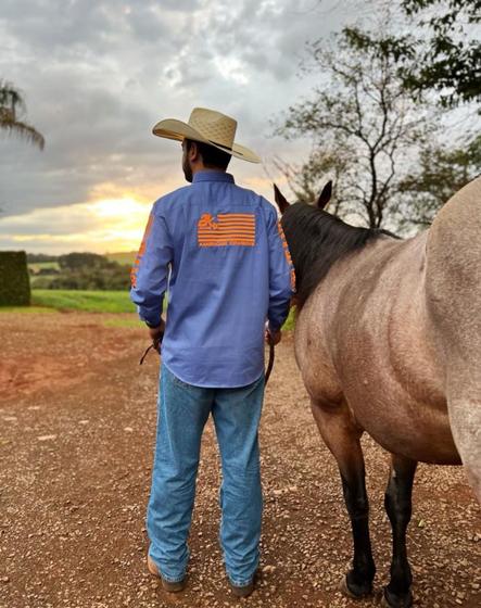 Camisa Country Bordada Masculina 2k Original Cowboy - Camisas ...