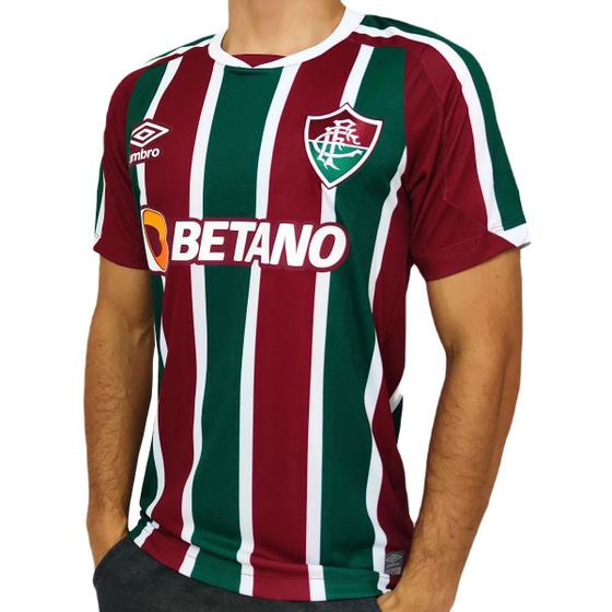 Camisa Fluminense Umbro Uniforme 1 2022 Oficial - Masculino - Camisa de ...