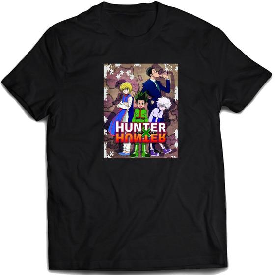 Camisa Hunter x Hunter Kurapika Leorio Gon Killua Camiseta - Mago das ...