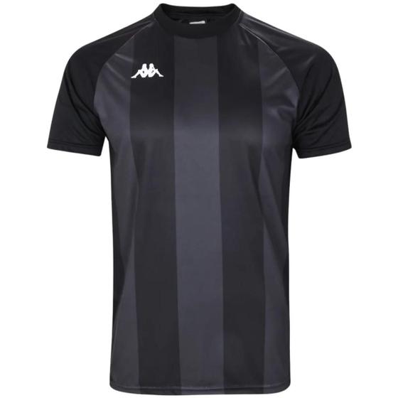 Camisa Kappa Fardamento Verticale Masculina - Preto - Camisa e Camiseta ...