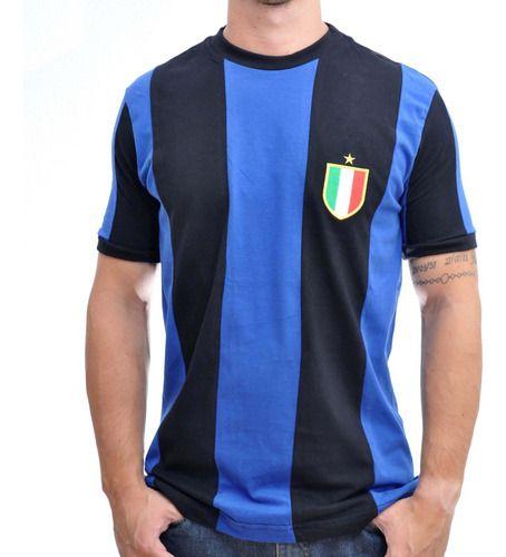 Camisa Masculina Retrô Inter De Milão 1966 - Icon Edition - Playoffs ...