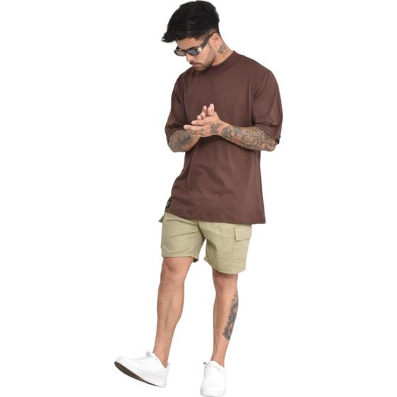 Camisa oversized masculina nova moda homem moderno envio rapido ...