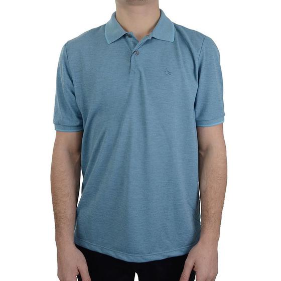 Camisa Polo Masculina Ogochi Concept Slim Azul - 00751 - Camisas Pólo ...