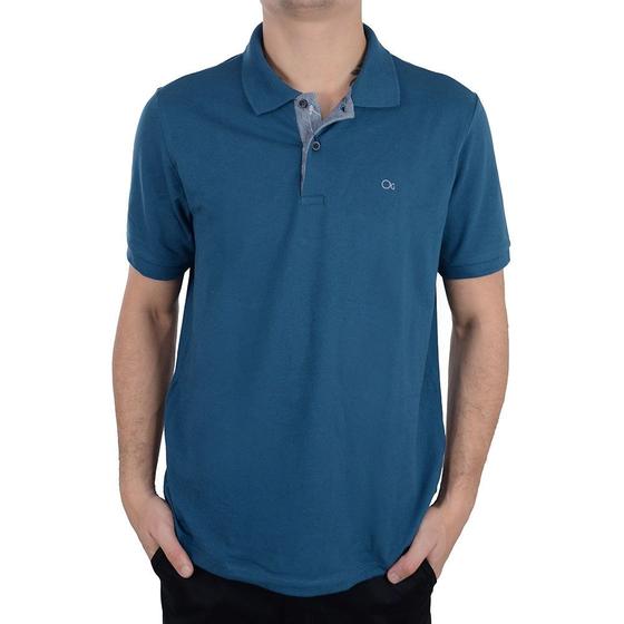 Camisa Polo Masculina Ogochi Slim Legion Azul - 007490001 - Camisas ...