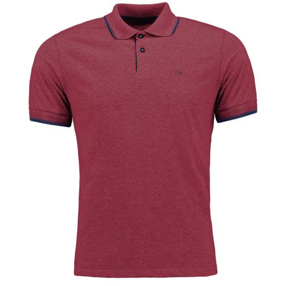 Camisa Polo Ogochi Manga Curta Essencial Slim Mesclada Masculina ...
