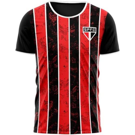 Camisa São Paulo Poetry Feminina SPFC Tricolor Braziline - Camisa de ...