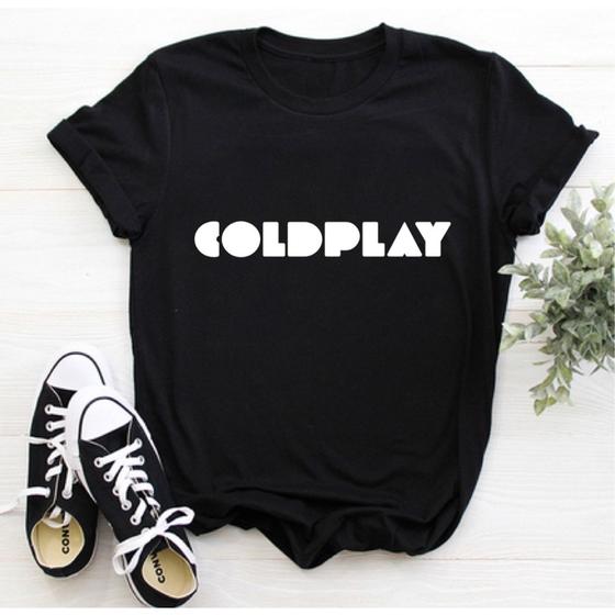 Camiseta Baby Look COLDPLAY Camisa Feminina Básica - GBJ MODAS ...