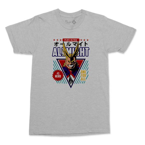 Camiseta Boku No Hero All Might Animes CPL - Bhardo - Camiseta Feminina ...