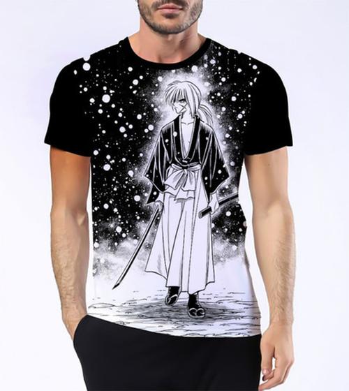Camiseta Camisa Rurouni Kenshin Mangá Samurai X Japão Hd 3 - Dias no ...