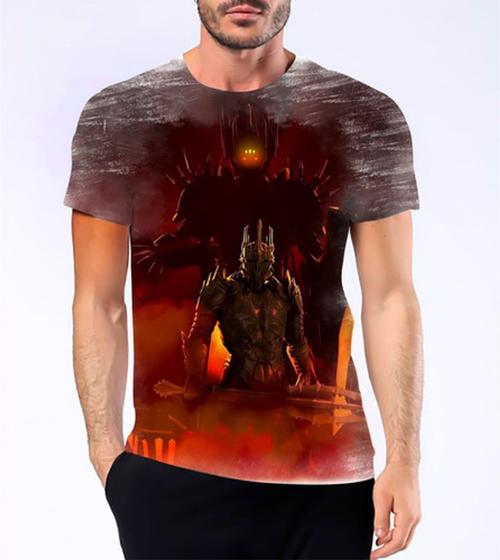 Camiseta Camisa Sauron Lord Of The Rings Senhor Dos Anéis 6 - Estilo ...