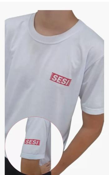 Camiseta Escolar Uniforme Sesi - 2025 - Nova Alfa - Uniforme - Camisa ...