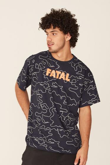 Camiseta Fatal Plus Size Especial Azul Marinho - Camisa e Camiseta ...