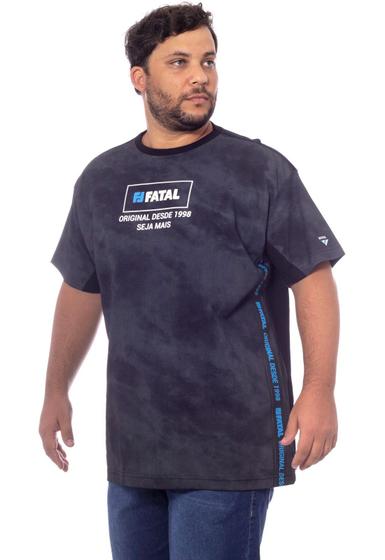 Camiseta Fatal Plus Size Especial Preta - Camisa e Camiseta Esportiva ...