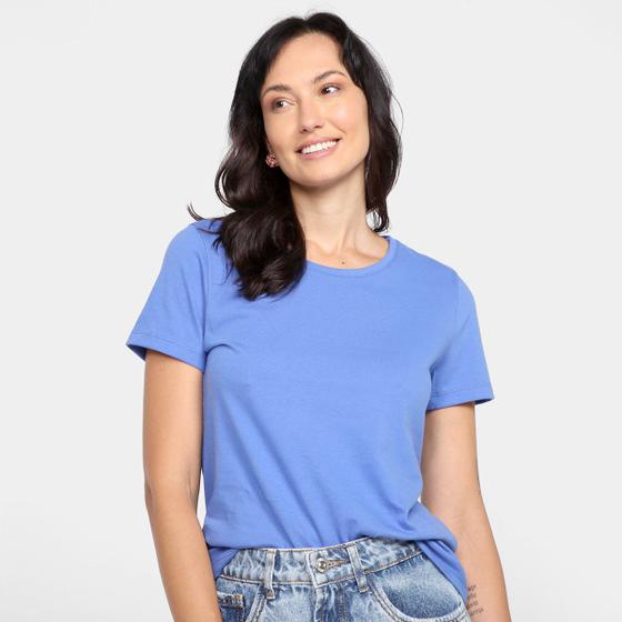 Camiseta Hering Básica Feminina - Camiseta Feminina - Magazine Luiza
