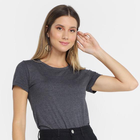 Camiseta Hering Lisa Feminina - Camiseta Feminina - Magazine Luiza