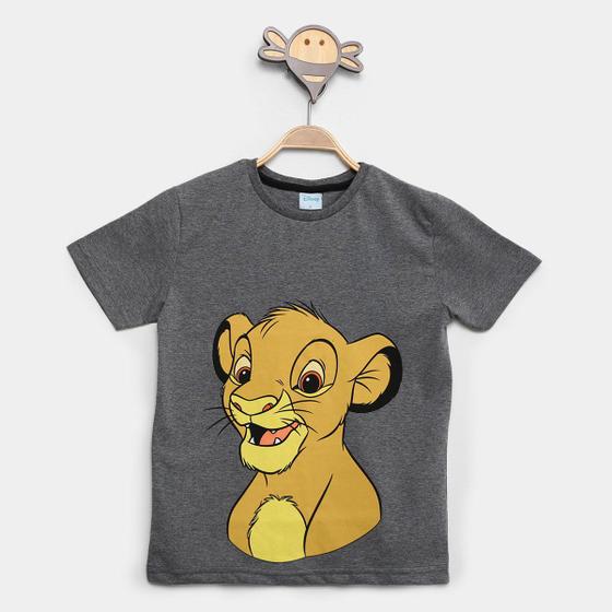 Camiseta Infantil Disney Simba Masculina - Camiseta Infantil - Magazine Luiza
