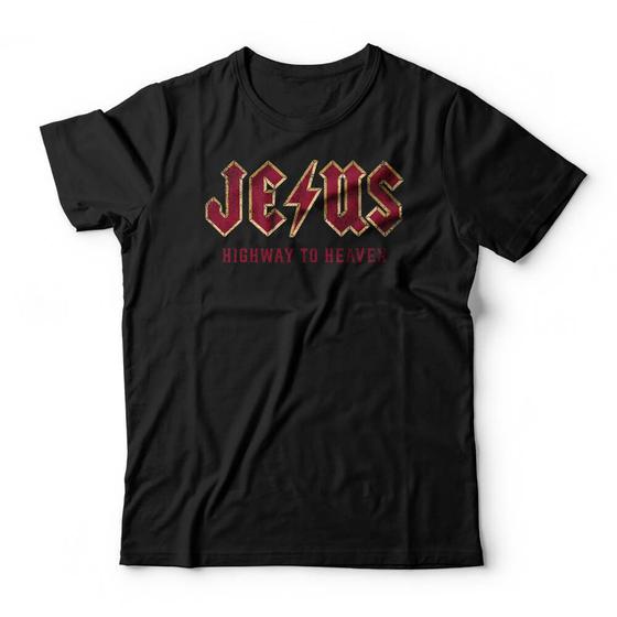 Camiseta Jesus Highway To Heaven - Studio Geek - Outros Moda e ...