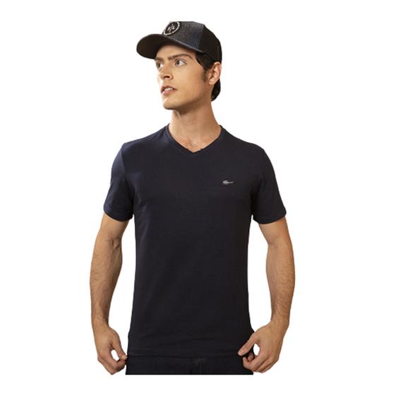 Camiseta Masculina Sallo Gola V Básica Premium 10101172 Original ...