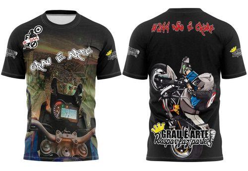 Camiseta Moto 244 De Quebrada Favela Becos E Vielas Camisa Grau É Arte Não Crime - 3F Sports ...