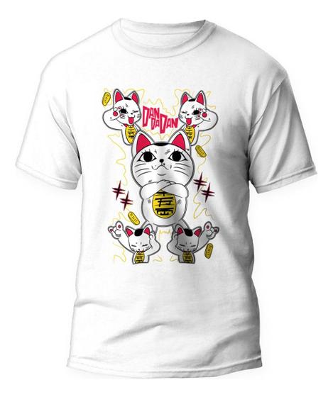 Camiseta Vovó Turbo Turbocat Anime Dandadan 100% Algodão - Kamisetas ...