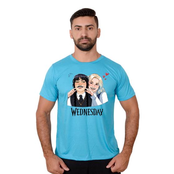 Camiseta Wandinha e Enid Família Addams Aesthetic Unissex Masculina ...