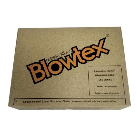 Camisinha Blowtex Não Lubrificada Para Exames 144un Preservativo
