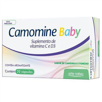Camomine C Baby 20 Cáps Suplemento de Vitaminas + Minerais - Arte ...