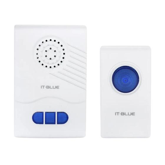 Campainha de Tomada s/ Fio Bivolt 50 Metros IT-BLUE SD-175A - It.Blue - Campainha - Magazine Luiza