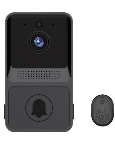 Campainha Inteligente Sem Fio Câmera De Vídeo WiFi - LC - Campainha ...