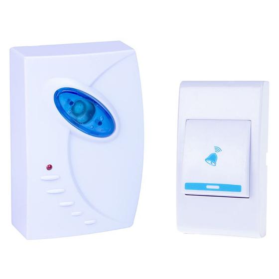 Campainha Residencial Retangular Bivolt Wireless Sem Fio - House Tools ...