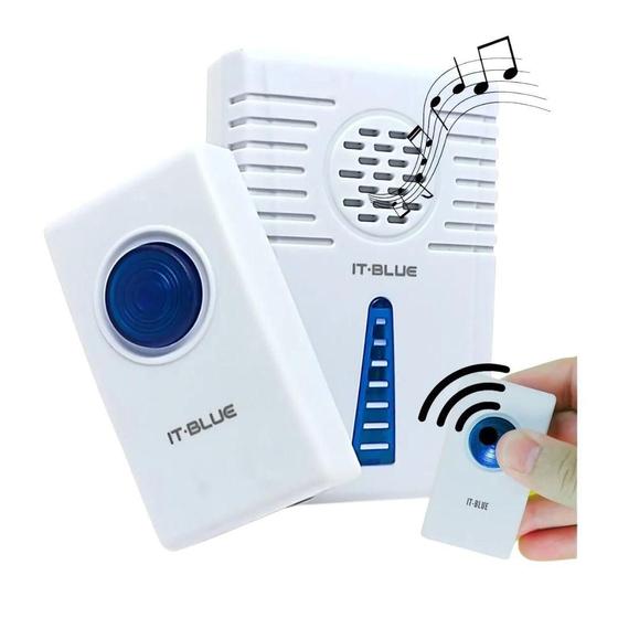 Campainha Sem Fio - It Blue - Campainha - Magazine Luiza