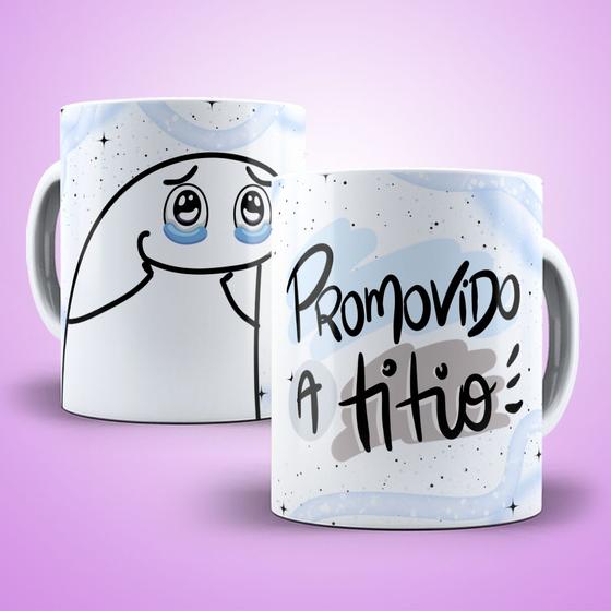 Caneca anúncio de gravidez flork - promovido a titio - St ...