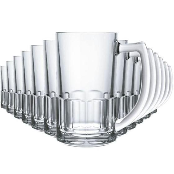 Caneca Chopp De Vidro Nadir 340Ml Bristol Cerveja 6 Unidades - Nadir Figueiredo - Caneca de ...