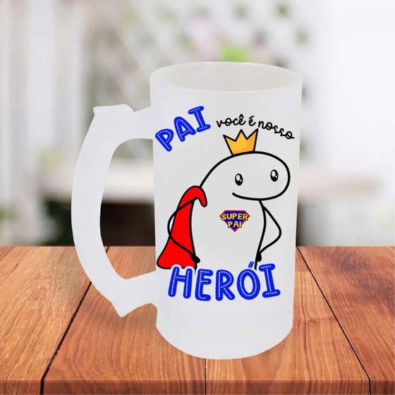 Caneca De Chopp Jateada Personalizada Dia Dos Pais Flork Meme Bento ... Caneca De Chopp Jateada Personalizada Dia Dos Pais Flork Meme Bento ...