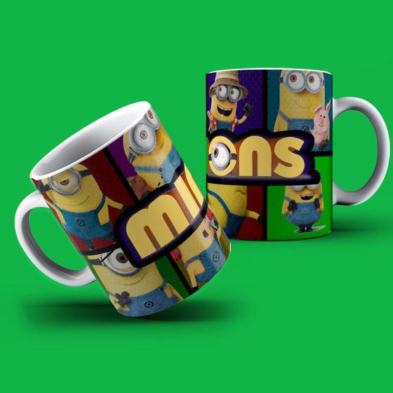 Caneca de Porcelana Minions - Geek Plus - Canecas - Magazine Luiza