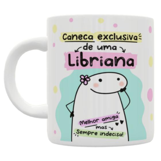Caneca de porcelana personalizada FLORK - Signo Libras - Libriana ...