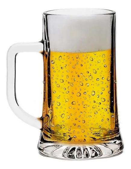 Caneca De Vidro Chopp Cerveja 500 Ml - Rocie - Caneca de Chopp ...