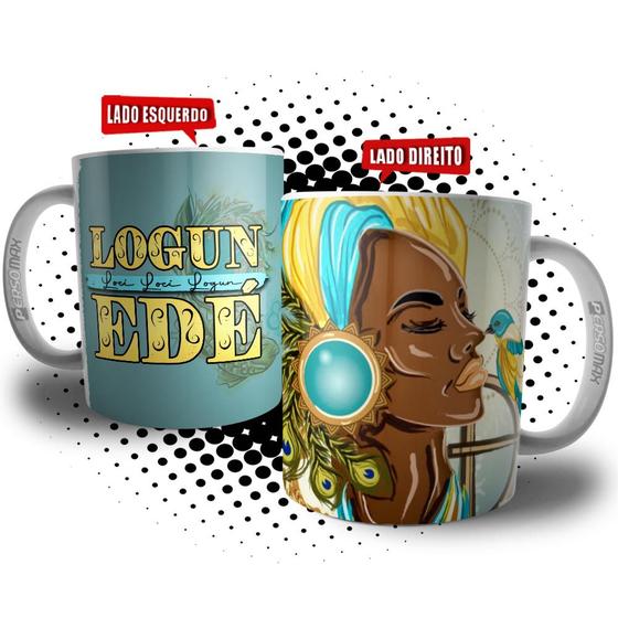 Caneca Logun Edé - Coleção Orixás da Umbanda e Candomblé Religiões de ...