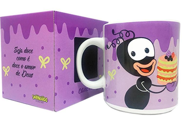 Caneca Luz e Vida Smilinguido Coleção Doce Pildas Lilás - Canecas ...