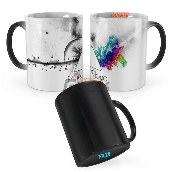 Caneca Mágica Pink Floyd Banda Rock Mod 30 - Decora Geek - Canecas - Magazine Luiza