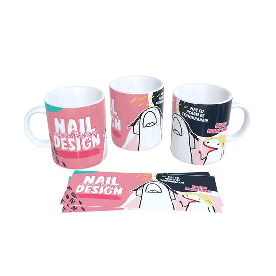 Caneca Meme Flork Profissão Nail Design - Lunabu - Caneca - Magazine Luiza