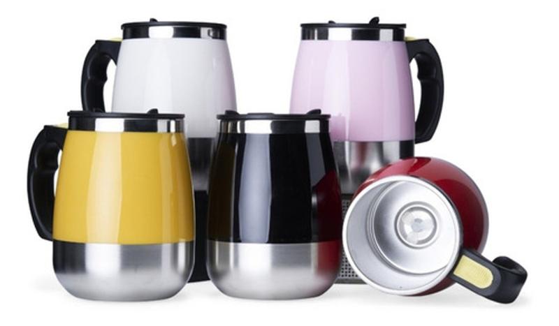 Caneca Mixer Inox Automática Elétrica Misturador Shake Café cores ...