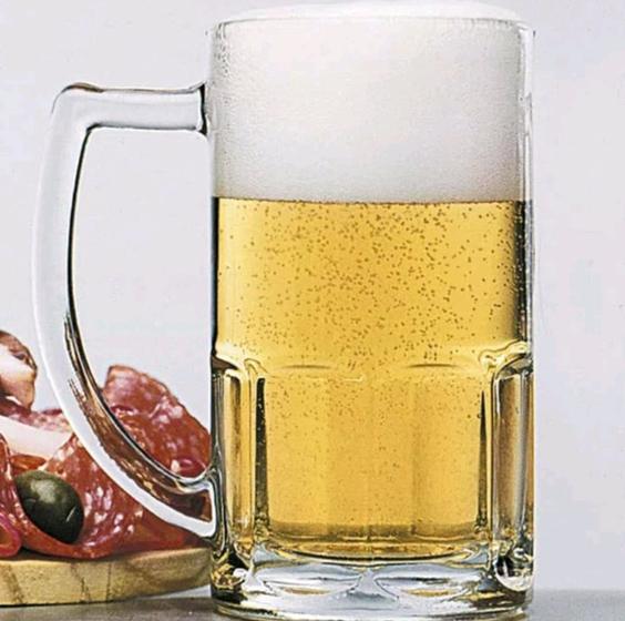 Caneca para chopp e cerveja de vidro 340 ml - Jade - Caneca de Cerveja ...