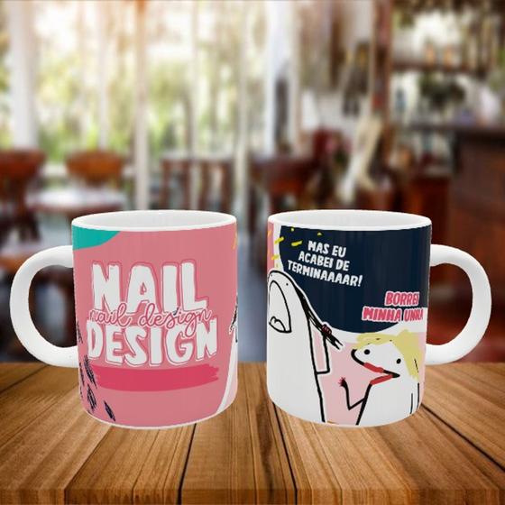 Caneca Personalizada Flork Profissão Nail Design - PrintPaint - Canecas ...