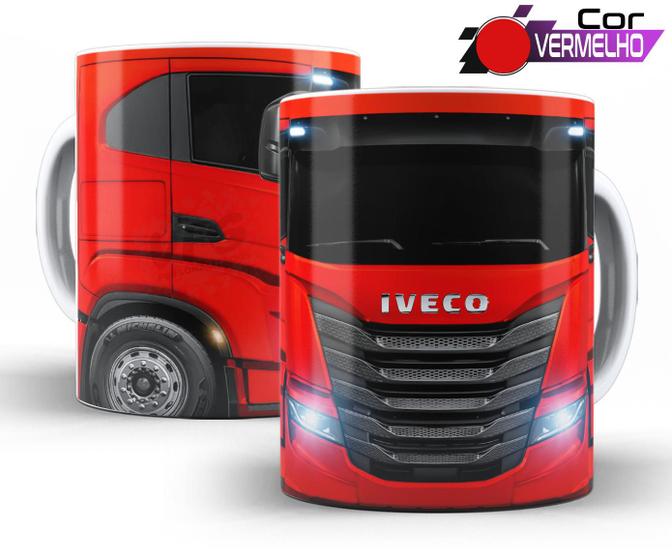 Caneca Personalizada lembrancinha Caminhão Iveco s way - Canecas ...